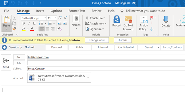 Azure Information Protection Custom Labels & Protection | Cloud-Secure.ai
